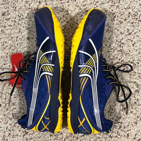 Puma | Shoes | New Puma Haraka Xc Womens Size 95 Blue And Yellow ...